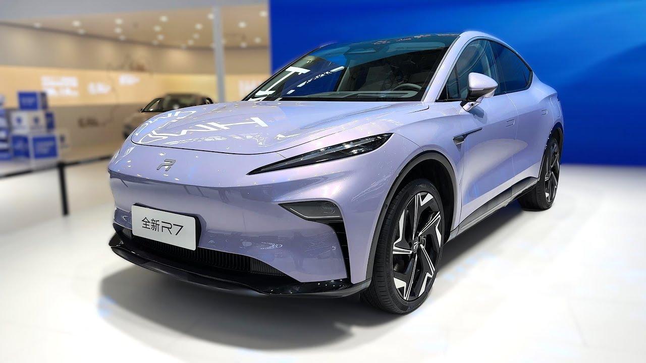 Видеообзор экстерьера и интерьера SAIC ROEWE RISING R7 EV 2025 года ...